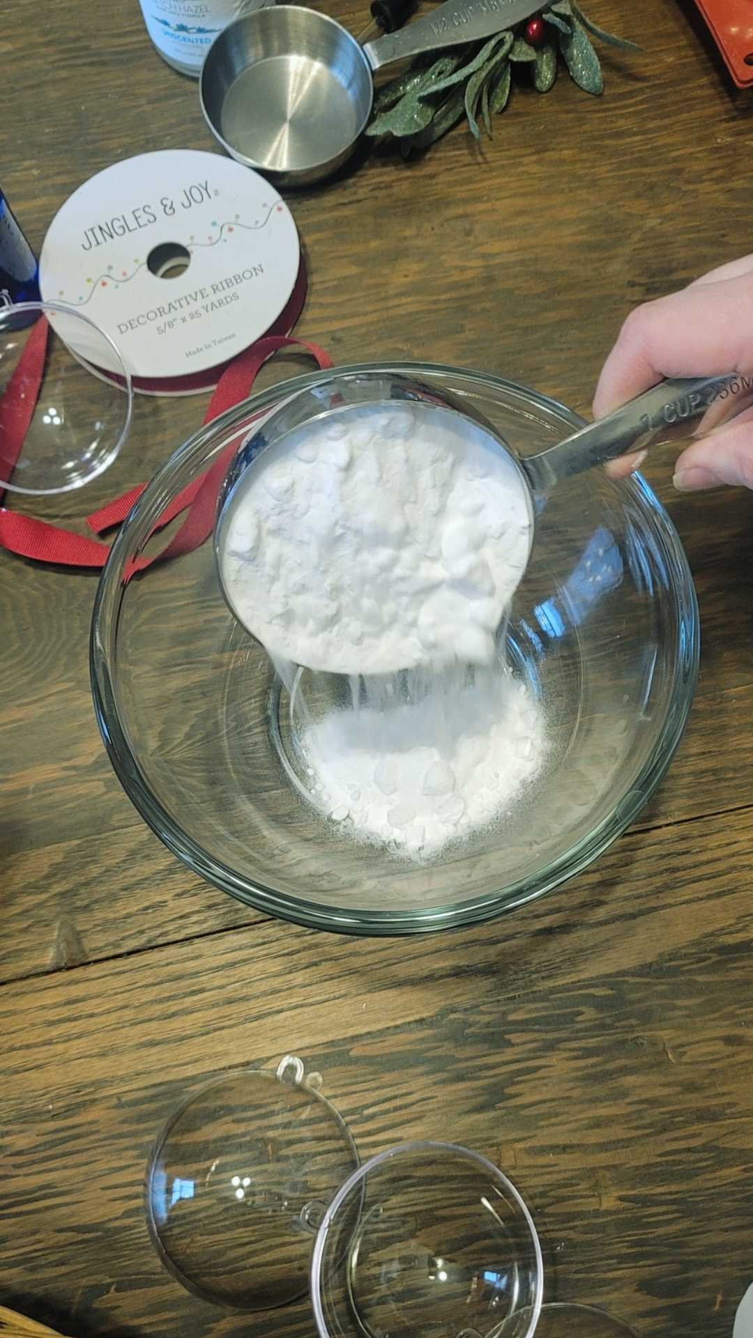 DIY Shower Steamers Recipe- Christmas Ornaments - A loverly life